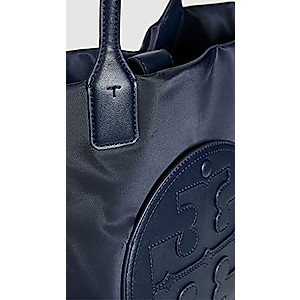 Tory Burch Women's Ella Tote, Tory Navy, Blue, One Size