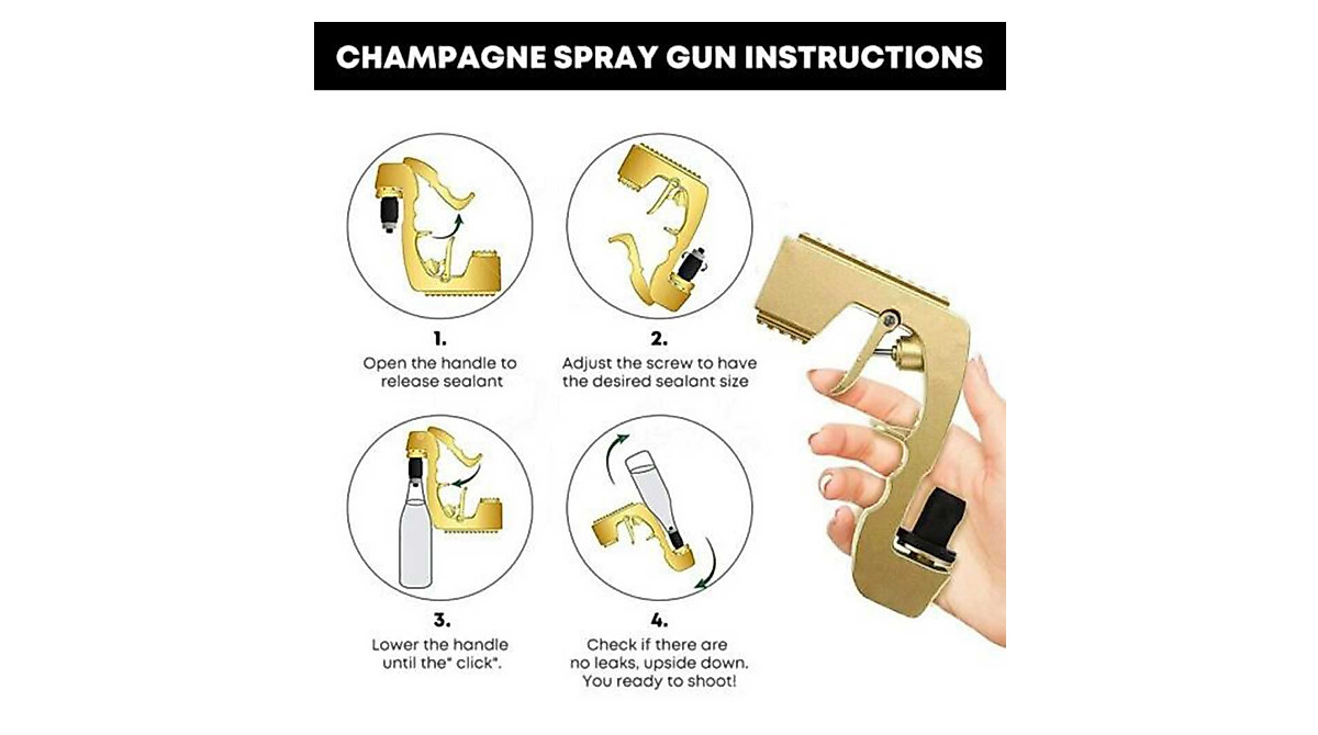 Xgtrswkmaz Beer Gun - Perfect for Parties & Celebrations