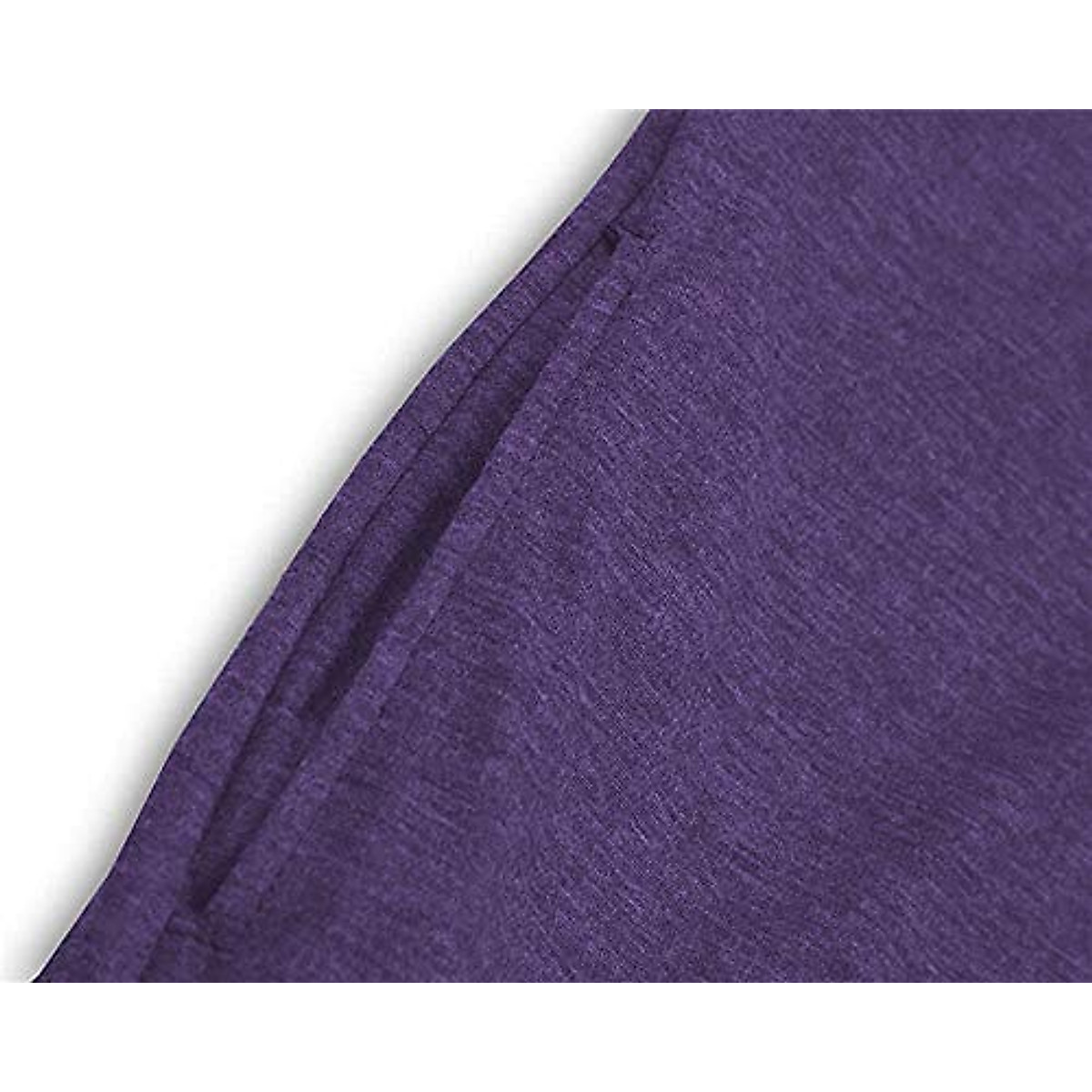 LaLaLa Womens Sweatshirts with Pockets Crewneck Casual Cotton Long Sleeve Tunic Top Shirts with Leggings (Medium,Purple)