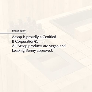 Aesop Citrus Melange Body Cleanser - Gentle Low-Foaming Gel Cleanser For Skin - Citrus Aroma with Botanical Extracts - 16.9 oz