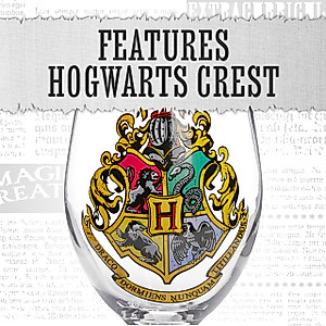 Harry Potter Color Change Tumbler Glass - Officially Licensed Merchandise