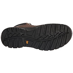 Cat Footwear Men's Threshold Waterproof Soft Toe Work Boot, Real Brown, 8.5