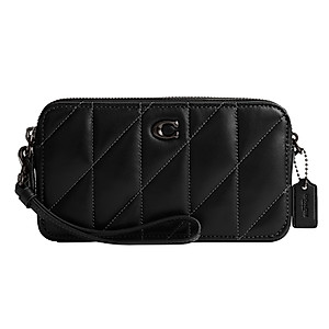 COACH Quilted Pillow Leather Kira Crossbody, Black
