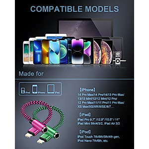 [Apple MFi Certified] 2Pack iPhone 3.5mm Headphone Adapter, Lightning to 3.5mm Headphone Jack Adapter iPhone Aux Audio Jack Adapter Dongle Cable for iPhone 14 13 12 11 Pro Max Plus Mini XR 8 iPad iPod