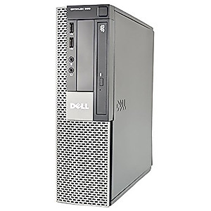 Dell Optiplex 960 SFF Business High Performance Desktop Computer PC (Intel 2 Duo 3.0GHz, 4GB DDR3 Memory, 750GB HDD, DVDRW, Windows 10 Professional) (Renewed)