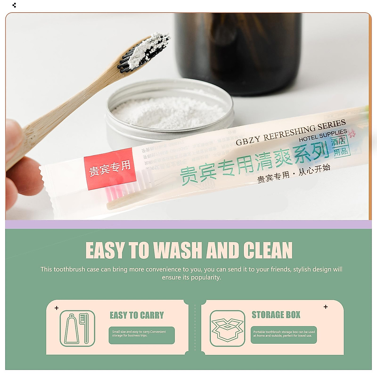 Beaupretty 10pcs Disposable Toothbrushes Toothpaste Individually Wrapped Travel Toothbrush Kit Soft Bristles Mixed Colors Hotel Guest Camping Adults Kids