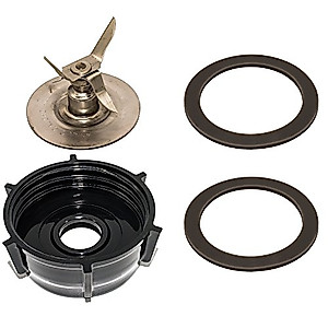 Blendin Ice Crushing Blade with 2 Gaskets and Jar Base, Compatible with Oster and Osterizer Blenders