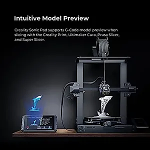 Creality Sonic Pad Based on Klipper Firmware 7 Inch Touch Screen 3D Printer Smart Pad with Higher Printing Speed for Creality Ender 3 Pro/Ender 3 V2/Ender 3 S1/Ender 3 S1 Pro FDM Ender 3D Printers