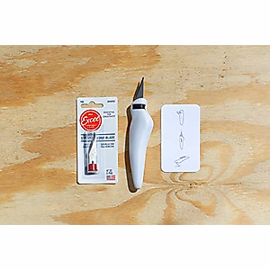 ErgoKiwi 2.0 Exacto Knife + 5 Pack of Excel Blades