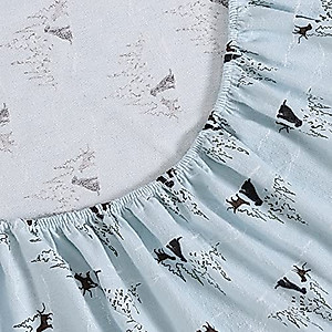 Eddie Bauer - Queen Sheets, Cotton Flannel Bedding Set, Brushed For Extra Softness, Cozy Home Decor (Dog Friends, Queen)