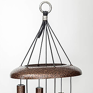 Corinthian Bells by Wind River - 27 inch Copper Vein Wind Chime for Patio, Backyard, Garden, and Outdoor décor (Aluminum Chime) Made in The USA