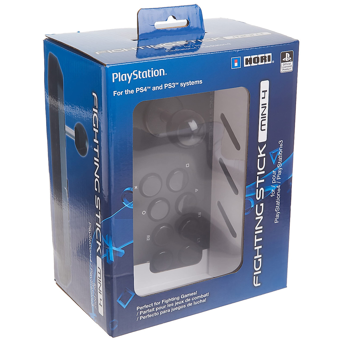 HORI Fighting Stick Mini 4 for PlayStation 4 and 3