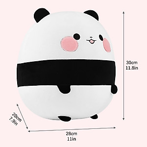 GAGAKU 12.6in Cute Plushies Panda Stuffed Animals,Kawaii Plushie Panda Plush Pillow Toy Super Soft Cartoon Body Pillow for Girls & Boys Brithday Gift