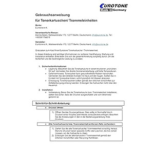Eurotone Remanufactured Toner for HP Laserjet Enterprise 700 Color M 775 f z dn MFP Replaces CE340A 651A
