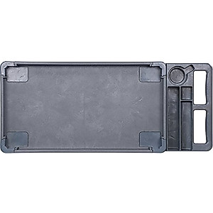 Carlisle FoodService Products UC401823 Bin Top Utility / Service Cart, 500 Pound Capacity, 40" x 17" x 33 Inch (L x W x H), Gray