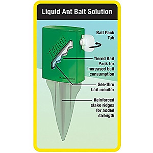 Terro T1812-2 Outdoor Liquid Ant Killer Bait Stakes (3 Pack)