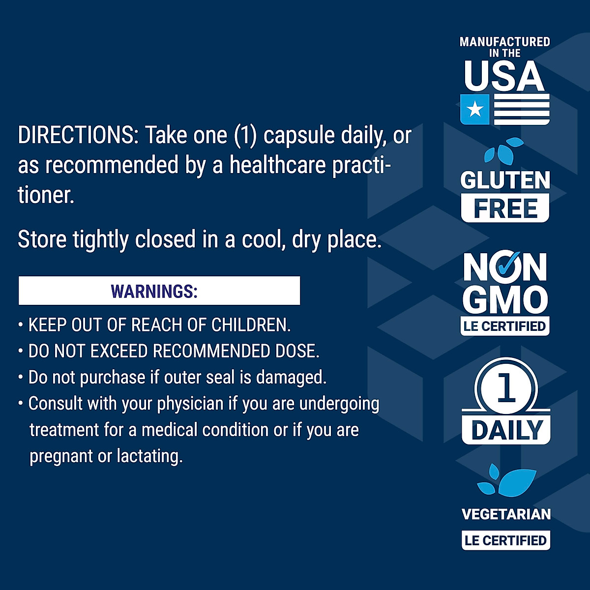 Life Extension Lactoferrin Caps, healthy immune response, GI support, vision health, gluten-free, non-GMO, 1-daily, vegetarian, 60 capsules