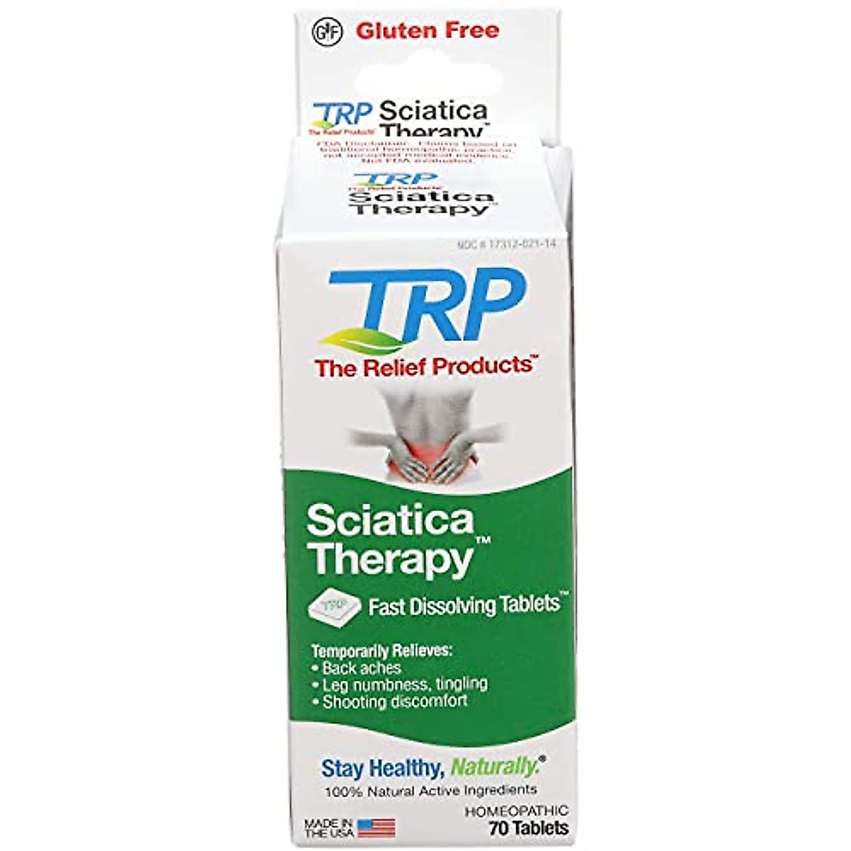The Relief Products Sciatica Therapy Tablets, 70 Count