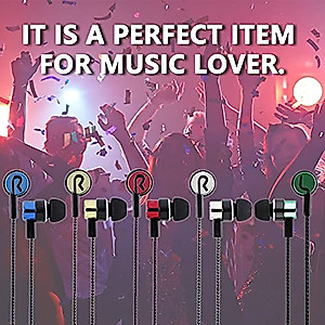 Tatoonly Superjiuex Fashion Design Sports Running Noise Isolating Stereo 1.1M in-Ear 3.5mm Media Player Music Earphone Stereo Music Headphone