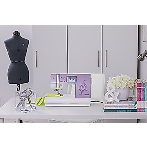 SINGER | 9985 Sewing & Quilting Machine With Accessory Kit - 960 Stitches - Drop-In Bobbin System, & Built-In Needle Threader 24 pounds
