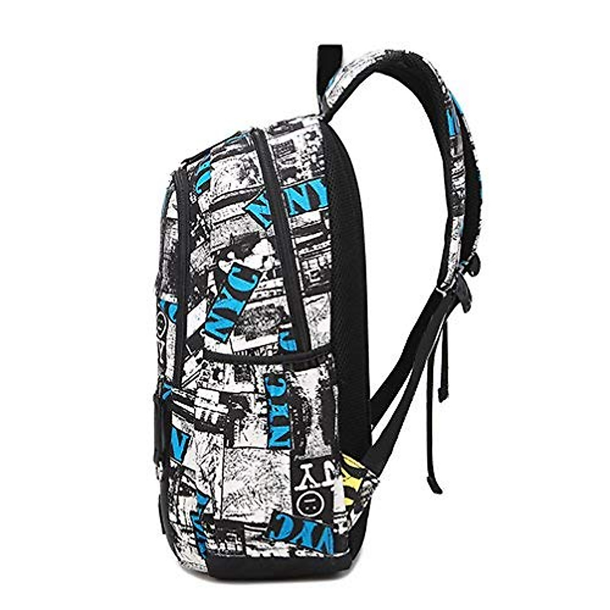 JOTHIN School Backpacks Kids Backpack Boys Bookbags for Boys Backpacks for Middle School Laptop Backpack Canvas Travel Backpack for Men(White)