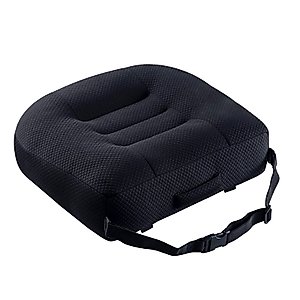 Seat Cushion Pillow for Office Chair/Car, Adult Car Booster Cushions for Short People Increase Field of View, Support Chair Pad for Butt, Tailbone, Back, Coccyx for Computer, Desk Chair