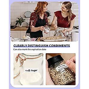 Phomemo D30 Label Maker Machine with 1 White Tape 0.47" and 3 Tape 0.47" Stationery Pattern, Portable Bluetooth Label Printer, Small Smart Phone Handheld Sticker Mini Labeler
