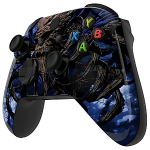 eXtremeRate Glow in Dark Shell for Xbox Series X & S Controller - Revitalize Your Controller - The Awakening of The Earth Lord Front Housing Cover for Xbox Core Controller [Control NOT Included]