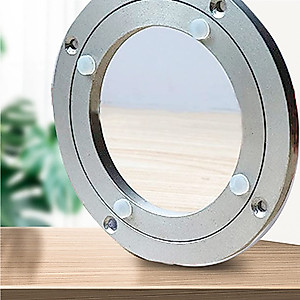 2 Pack Lazy Susan 8 inch Aluminum Turntable Ball Bearing, Heavy Duty Silent Turner Bearing Turntable Bearing Swivel Turntable Bearing 8 inch