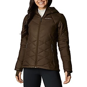 Columbia Heavenly Hooded Jacket Olive Green LG