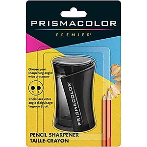 Prismacolor 1786520 Premier Pencil Sharpener, Black