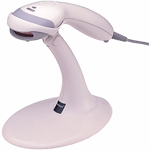 Metrologic MS 9520 Voyager BarCode HandHeld Scanner Keyboard Wedge White MK952072B47 MK9520-72B47