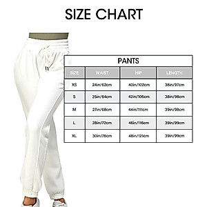IUUI Sweatpants for Women High Stacked Waist Fleece Womens Joggers with Pockets Lounge Pants for Yoga Workout Running Taupe