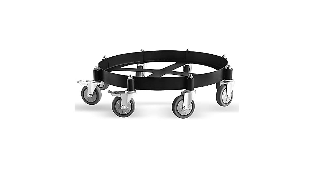 Hasopy Heavy Duty Drum Dolly – 2000 Lbs Capacity