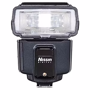 Nissin i600 On-Camera Flash - Compact Flash Compatible with Olympus/Panasonic (Four-Thirds) Mirrorless Cameras - Powerful (GN60)