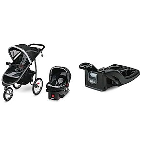 Graco FastAction Fold Jogger Travel System with SnugRide 35 Infant Car Seat and Base | Gotham