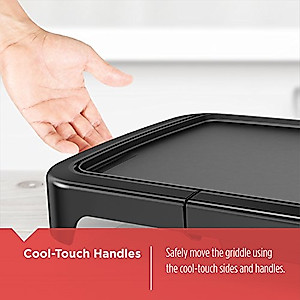 BLACK+DECKER GD2011B Family-Sized Electric Griddle with Drip Tray