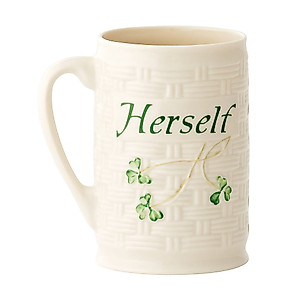 Belleek Herself Mug, 4.5"