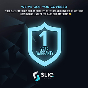 Sliq Gaming Controller Charger Charging Station with QPower AC Adapter - Fully Charge 1 Hour