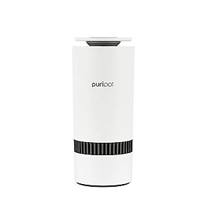 PURIPOT Mobile M1+ Portable/Personal Air Purifier for Car, Room, Office with USB, VOC Sensor, HEPA Filters Upgrade Version, Blue Light PCO, 23db, CES 2020 Innovation Award Winner from Las Vegas
