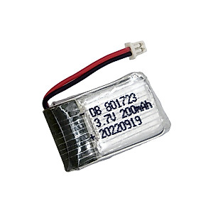 ECHOBBY 3.7V 200mAh 20C LiPo Battery PH1.25 Nor Plug for Mini Size RC Helicopter Quad Copter Drone (3)