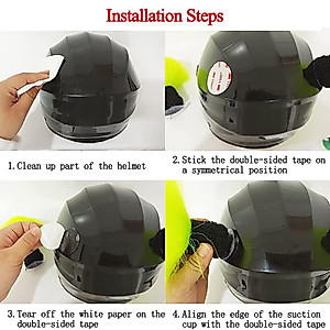 2 Psc Helmet Pigtail Motorcycle Helmet Ponytail Bicycle Helmet Braids Hair Tails for Any Helmets Decorations Cup Reusable (G)