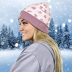 Controller Gear Authentic and Officially Licensed Animal Crossing: New Horizons - Celeste Floral Knit Beanie Foldover and Tom Nook Beanie [2 Pack] - Not Machine Specific