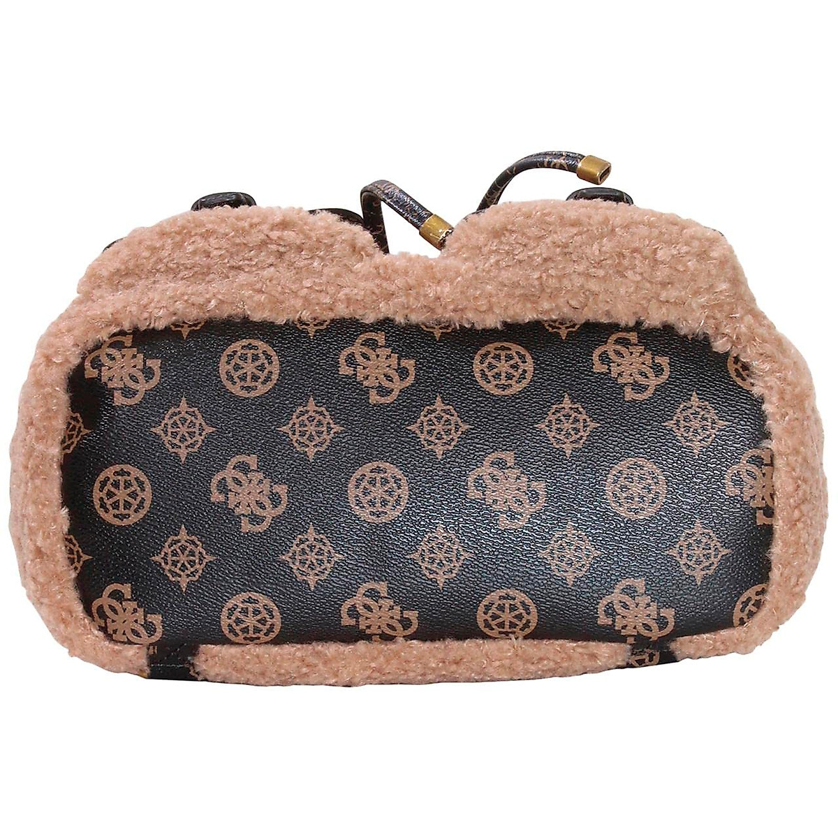 GUESS No Limit Flap Backpack, Mocha Multi