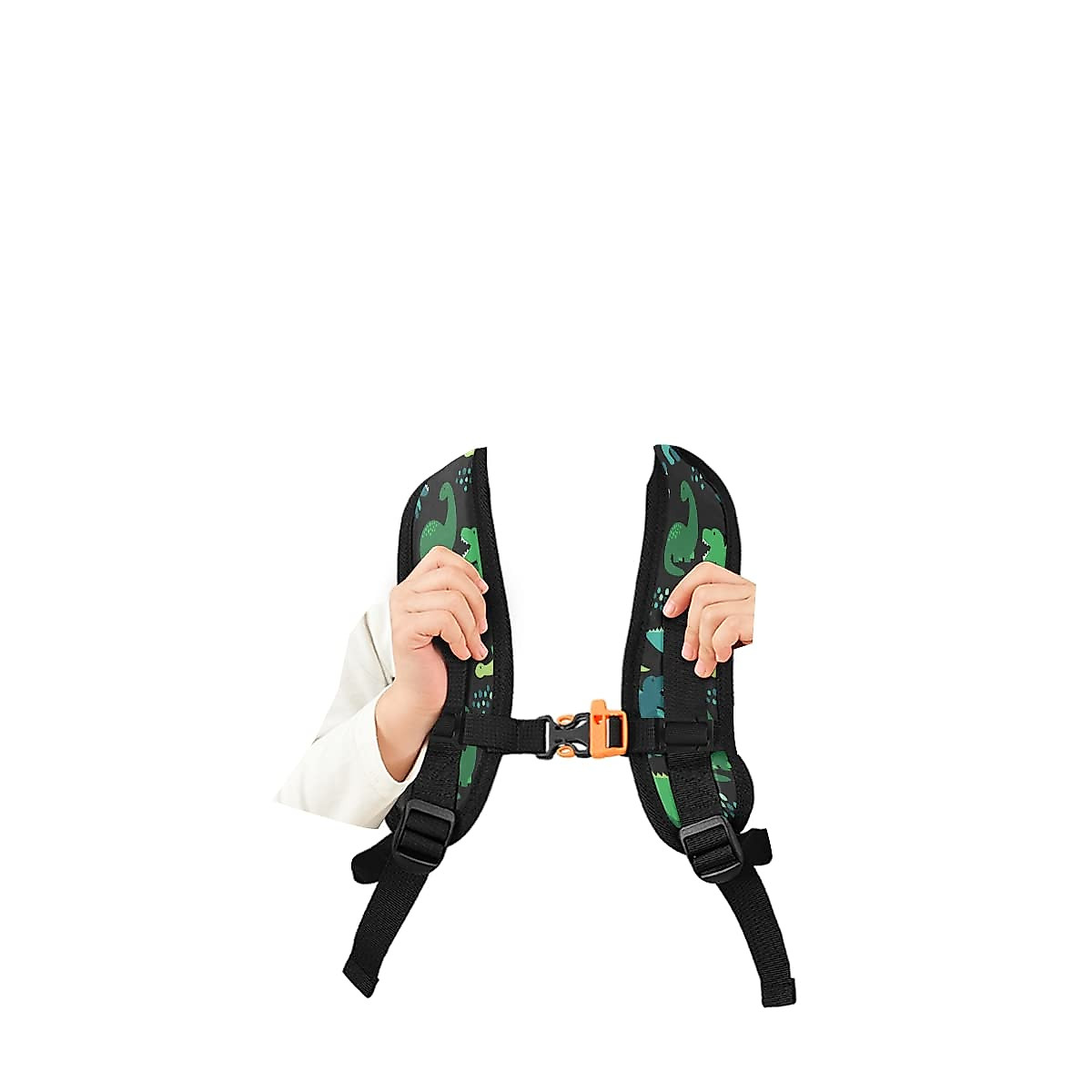 Cute Kid's Toddler Backpack Dinosaur Schoolbag for Boys Girls,Kindergarten Children Bag Preschool Nursery Travel Bag with Chest Clip(Childish Dinosaur)