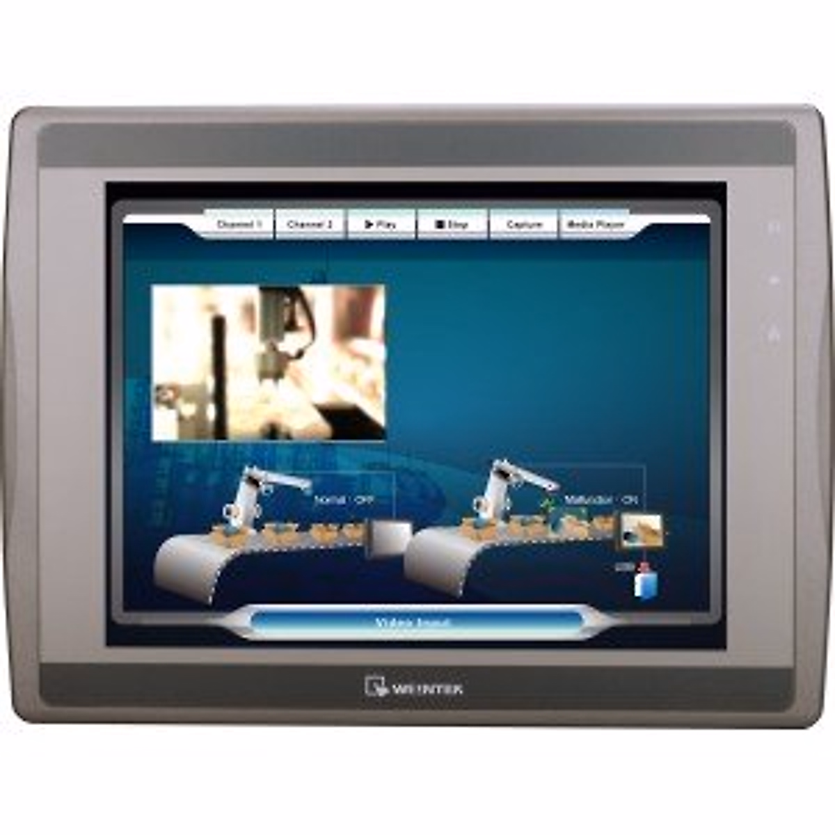 Graphic HMI eMT3105P 10.4” TFT LCD, CPU 800Mhz, Ethernet Port.