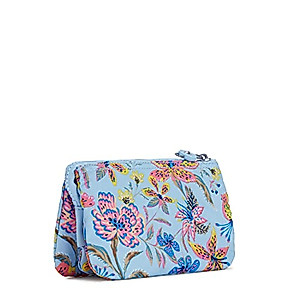Kipling Women's Creativity Large Pouch, Versatile Cosmetics Kit, Lightweight Nylon Travel Organizer Wallet, Wild Flowers