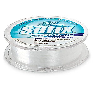 Sufix Ice Magic Line, Neon Tangerine, 3 LB