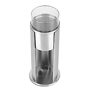 QiruIXinXi Cotton Pad Swab Storage Box, Multifunctional Desktop Stainless Steel Makeup Remover Box, for Cotton Balls, Swabs, Makeup Pads