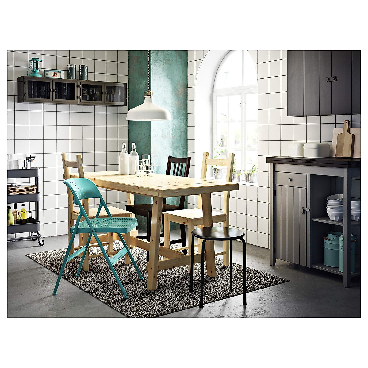 IKEA 103.909.75 Ranarp Pendant Lamp, Off-White